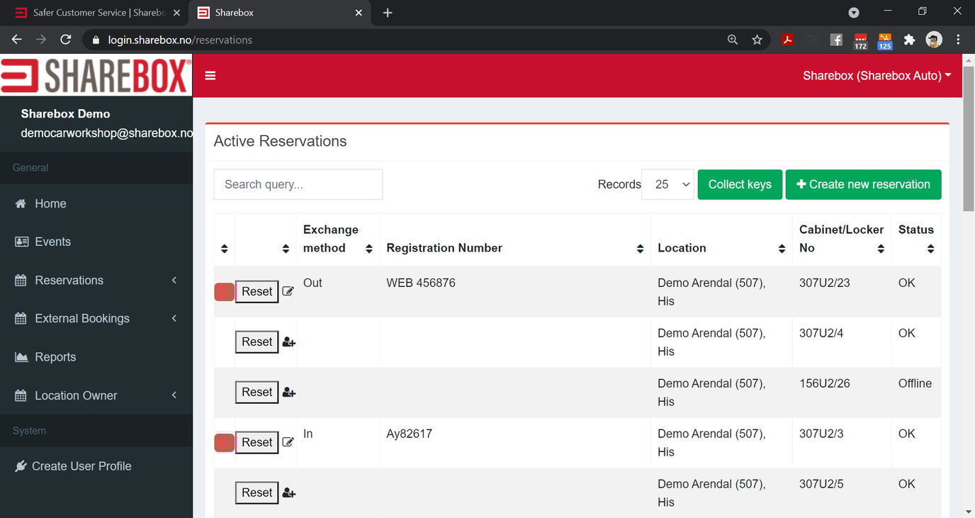 How to manage your Sharebox account?